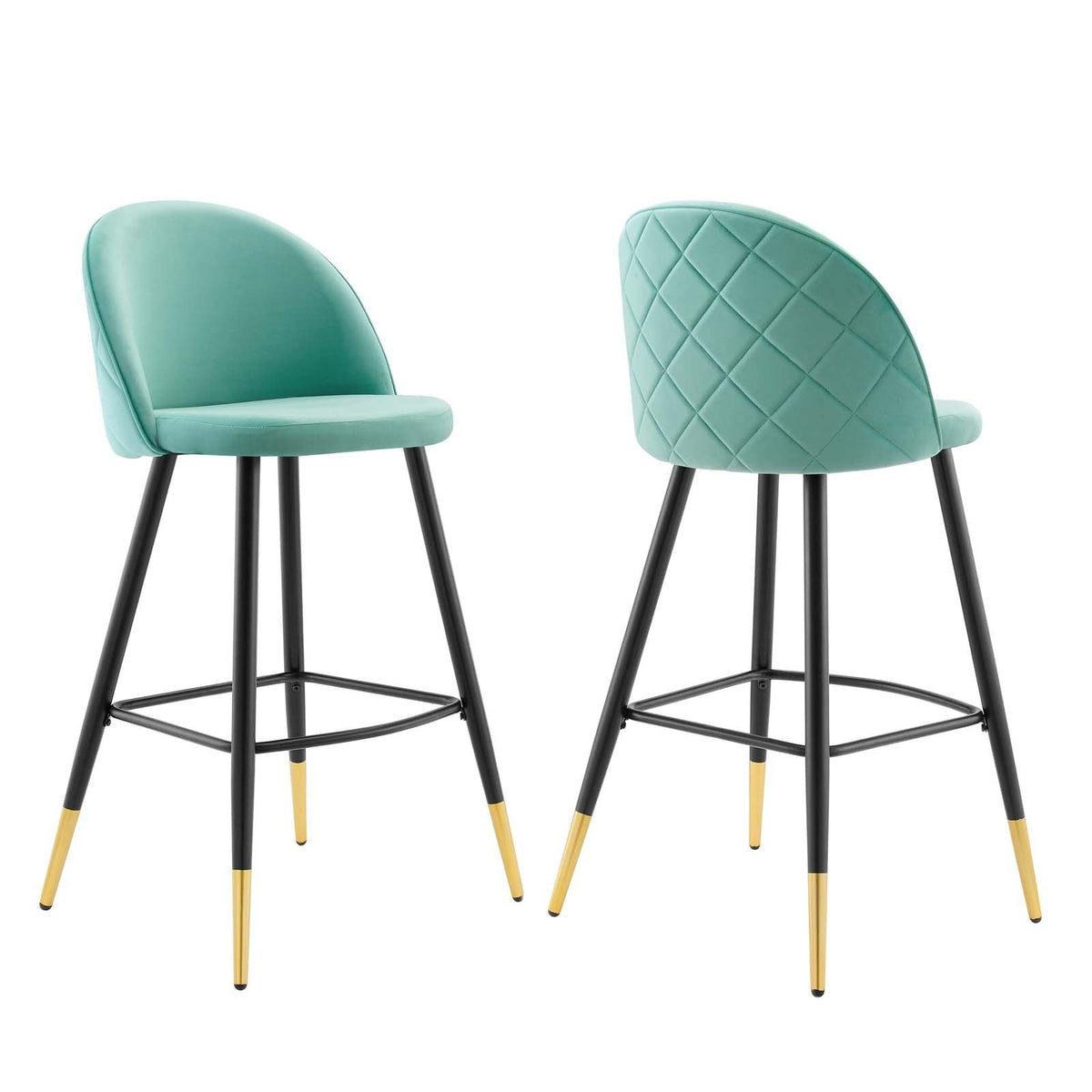 Clifford Performance Velvet Counter - Mint – H3K Home+Design Online